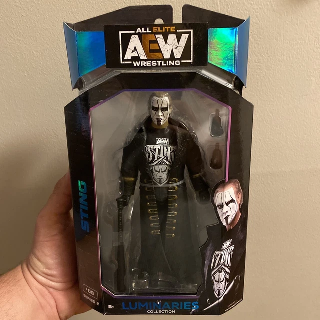 FIGURINE ARTICULÉE AEW Jazwares STING Unmatched Series 2 - Collection Luminaries EUR 32,78 ...