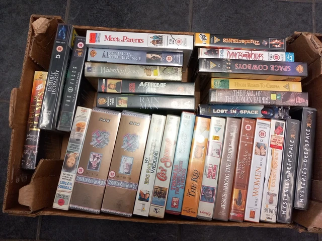 RARE 80S 90S VHS Video Tape Bundle Job Lot - Classics, Kids & Adult ...
