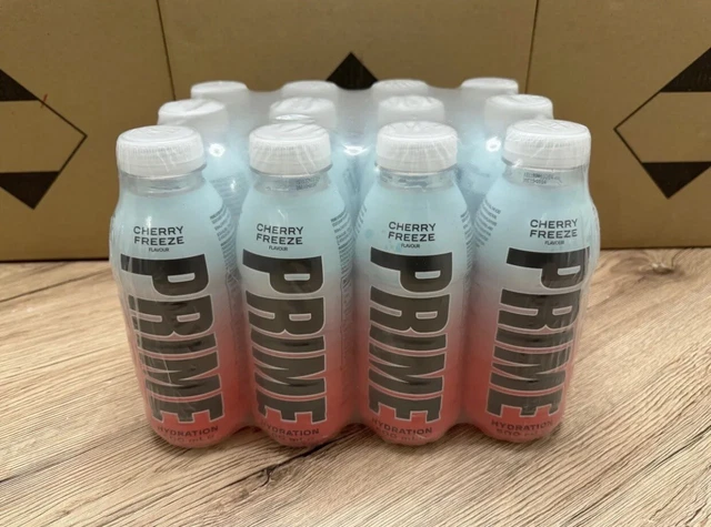 PRIME HYDRATION CHERRY Freeze Case | 12BOTTLES | TRUSTED UK SELLER | UK ...