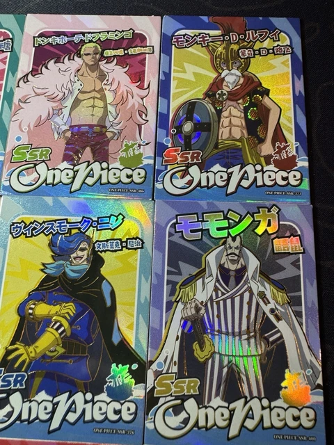 ONE PIECE 9 x Collectible Character Anime Cards Luffy Zoro Chopper Ace ...