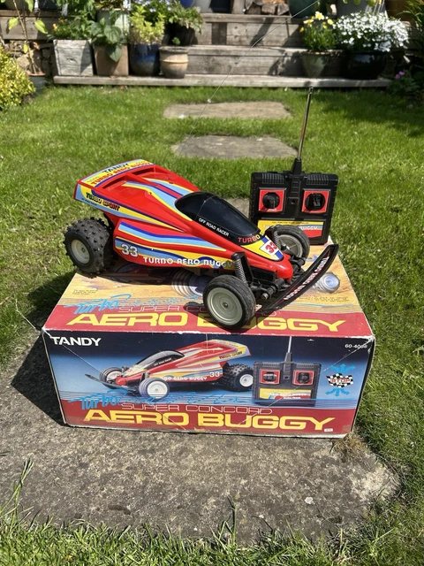 VINTAGE TANDY TURBO Super Concord Remote Control Car Aero Buggy 1989 ...