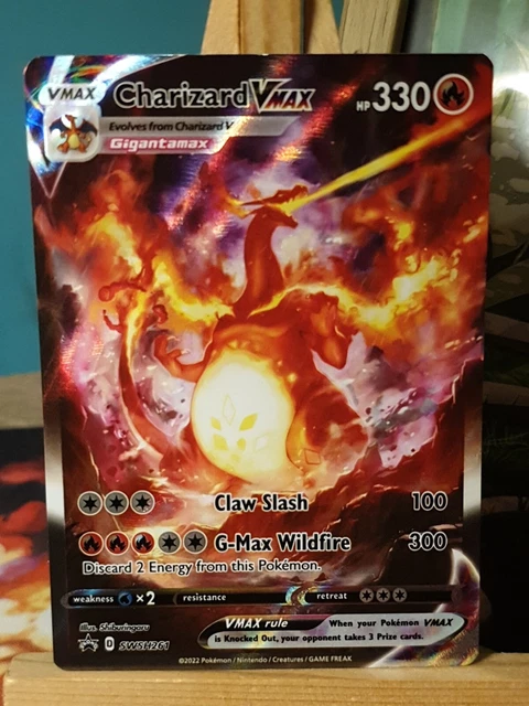 CARTE POKÉMON CHARIZARD VMAX Ultra Promo Premium £76.98 - PicClick UK
