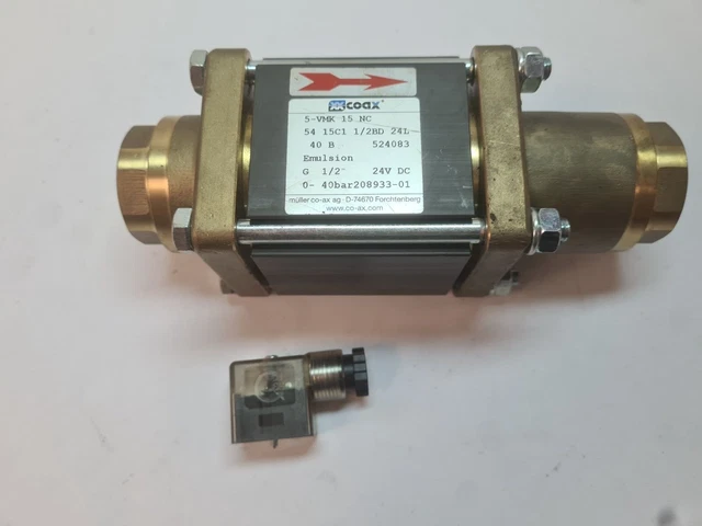 ELECTROVANNE COAX 5-VMK 15 Nc 54 15C1 1/2Bd 24L 40B 524083 G1/2" EUR ...