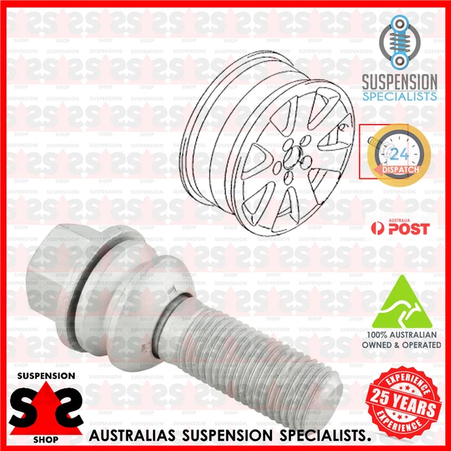 WHEEL STUD SUIT VW Touareg 3.2 V6 TOUAREG (7LA, 7L6, 7L7) EUR 24,24 ...