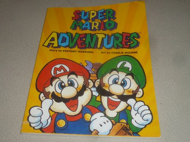 BANDE DESSINÉE SUPER Mario Adventures Kentaro Takekuma Charlie Nozawa ...