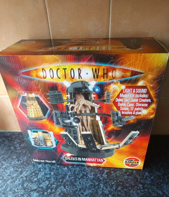 AIRFIX VERY RARE Doctor Who Daleks in Manhattan model kit. Includes 3 ...