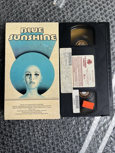 BLUE SUNSHINE VHS Tape 1977 LSD Horror Slasher Zalman King £72.53 ...