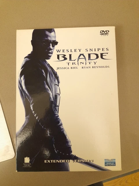 DVD BLADE TRINITY EXTENDED VERSION WESLEY SNIPES e JESSICA BIEL EUR 2,80 - PicClick IT