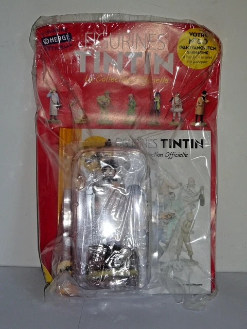 FIGURINE TINTIN COLLECTION officielle n°60 Ivan Ivanovitch Sakharine ...