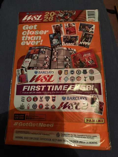 PANINI BARCLAYS WOMEN'S Super League WSL 2026 Official Stickers £24.61 ...