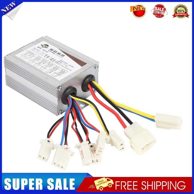 BRUSHED MOTOR SPEED Controller Box for Electric Vehicle Tricycle (24V ...