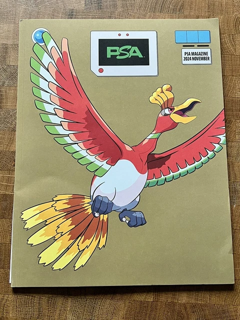 POKEMON HO-OH PSA Magazine 2024 November Volume No. 8 SEALED £11.88 ...