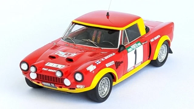 MODELLAUTO AUTO MASSSTAB 1:43 Trofeu Fiat 124 Abarth Rally Of Portugal ...