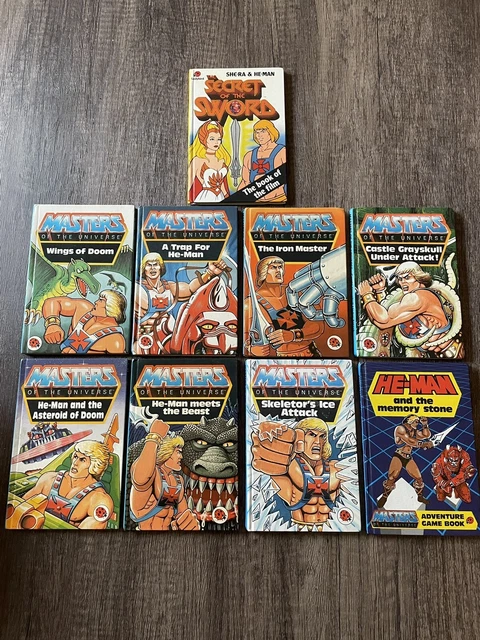 9 Ladybird Vintage 80s He Man She Ra Motu Books All Are 1st Editions £4500 Picclick Uk