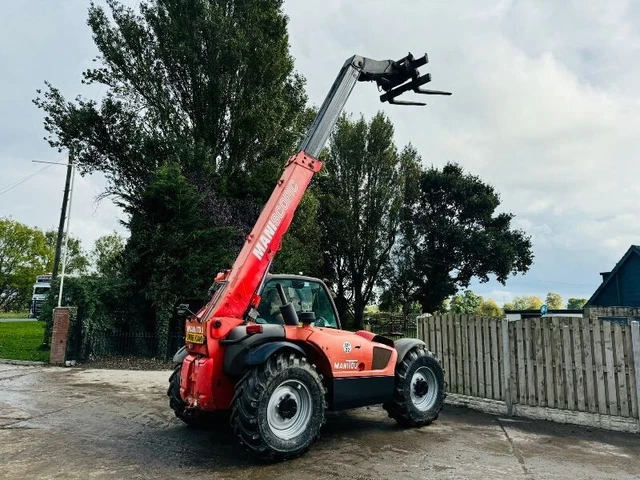 MANITOU MLT634-120 4WD Telehandler *Ag-Spec* C/W Pick Up Hitch £14,950. ...