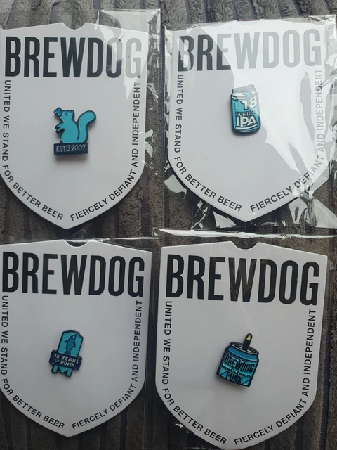 BREWDOG PIN BADGE collection £54.03 - PicClick UK