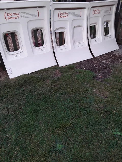 BOEING 737, window panels, x 3... £100.00 - PicClick UK