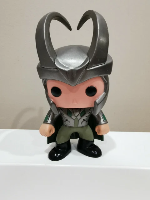 FUNKO POP! THOR The Mighty Avenger: Loki 02 - Genuine Silver Helmet ...