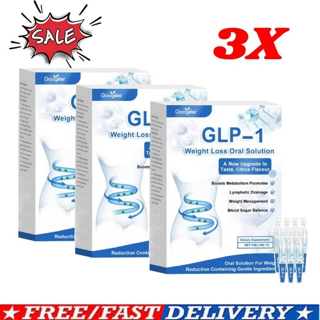 3X GLP-1 ORAL Solution Piguiay - GLP-1 We ight Loss Oral Solution £5.94 - PicClick UK