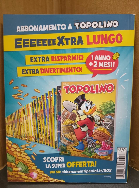 TOPOLINO N.3619 STORIA IN ROMANESCO ED. PANINI COMICS 2025 EUR 15,00 ...