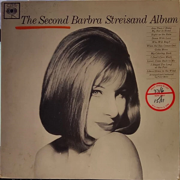 BARBRA STREISAND - The Second Barbra Streisand Album - Record vinyle d ...