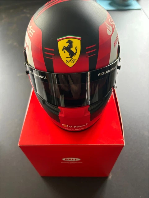BELL 1/2 SCALE Helmet 2022 Carlos Sainz Ferrari Formula 1 £249.95 ...