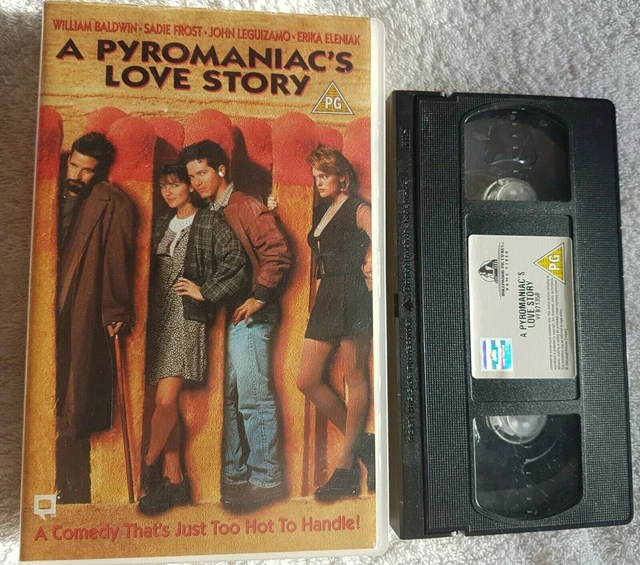 A PYROMANIAC'S LOVE STORY (VHS) BIG BOX - William Baldwin + Erika ...