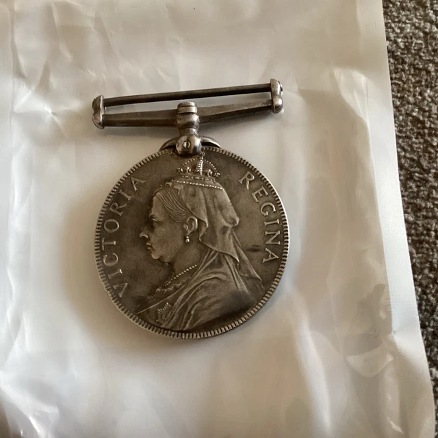 VICTORIA ARGENT LONG Service Dans La Force Volontaire Médaille Sans Nom ...