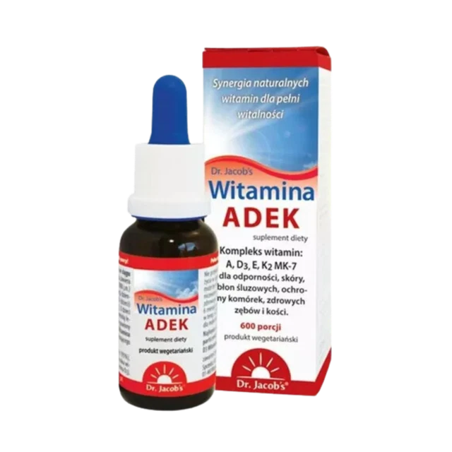 DR. JACOBS VITAMIN ADEK (Vitamin Complex, Immune Boosting) 20ml £28.91 ...