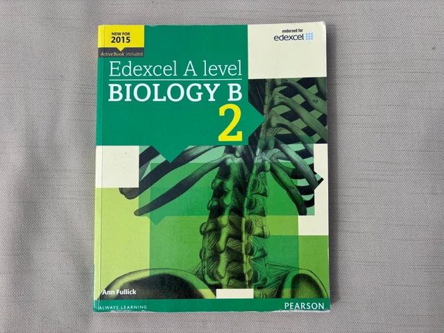 PEARSON EDEXCEL A level Biology B Student Book 2 + ActiveBook £5.43 ...