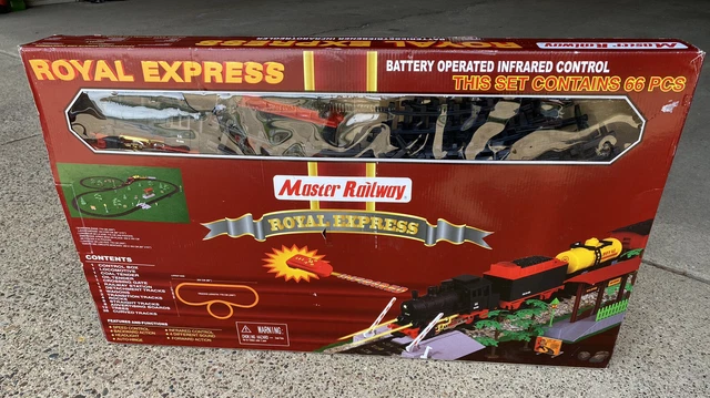 8100 MASTER RAILWAY Royal Express Train Set - Untested - As Is EUR 25 ...