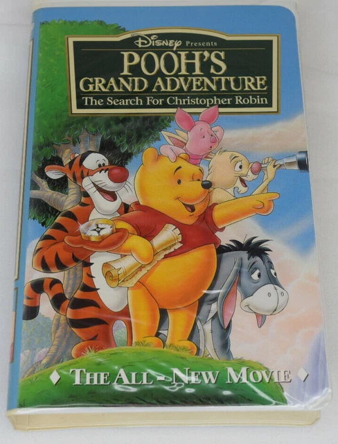 DISNEY-POOHS GRAND ADVENTURE: The Search for Christopher Robin VHS £5. ...