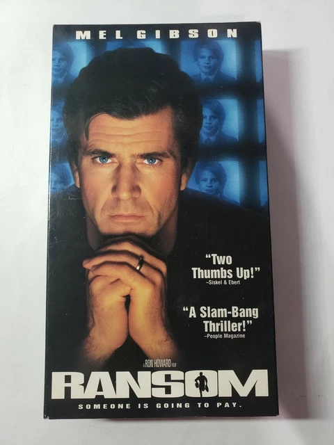 RANSOM (VHS, 1997) - Mel Gibson - Rene Russo £7.20 - PicClick UK
