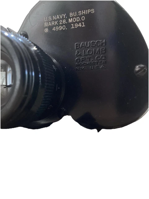 WW2 US NAVY . Bu Ships Mark 28 Mod.o 4990. 1941 Bausch & Lomb ...