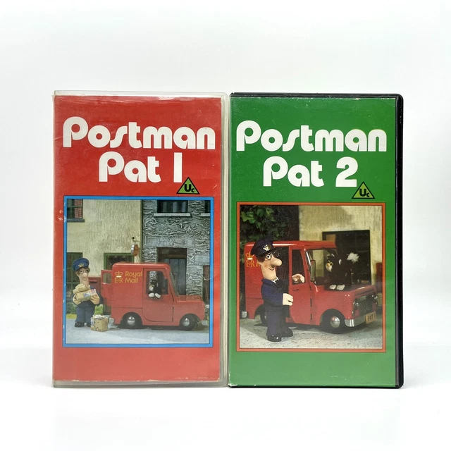 POSTMAN PAT 1 and 2 VHS + Very Best Of Postman Pat VIDEO Bundle X3 ...