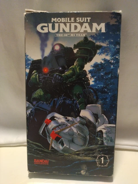 COMBINAISON MOBILE GUNDAM : The 08th MS Team Vol. 1 VHS 1995 Bandai Ent ...