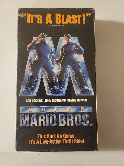SUPER MARIO BROS movie 1993 vhs £41.68 - PicClick UK