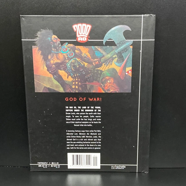2000 AD #1 Sláine The Horned God Hardback Graphic Novel Comic Book. EUR ...