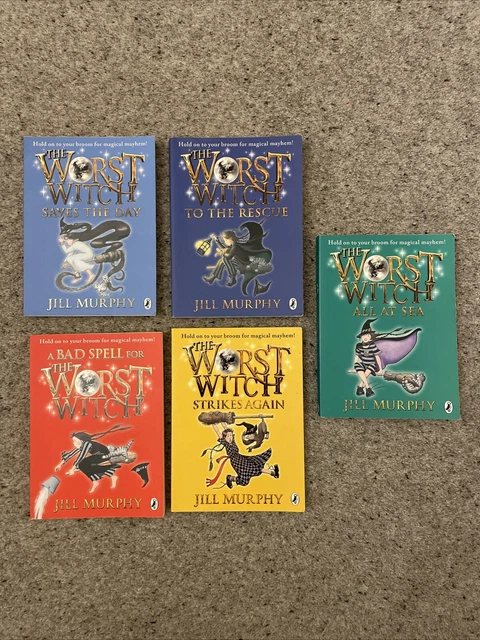 THE WORST WITCH 5 Book Collection Set by Jill Murphy VGC £7.50 ...