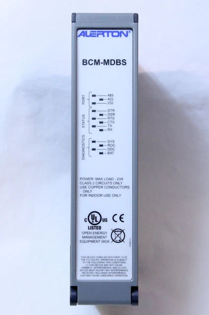 ALERTON BCM-MDBS BACNET-COMPLIANT gateway to a Modbus EIA-232, eia £562 ...