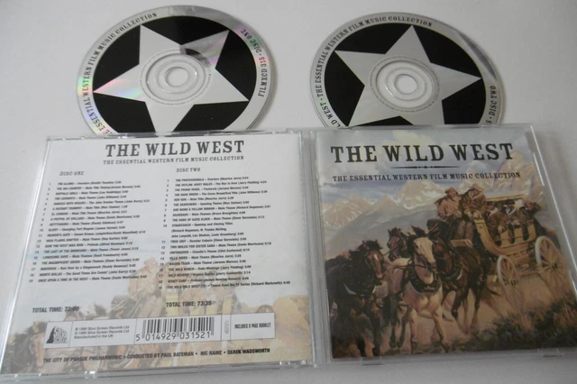 THE WILD WEST Film Collection 2 Cd Silva Screen Alamo True Grit Big ...