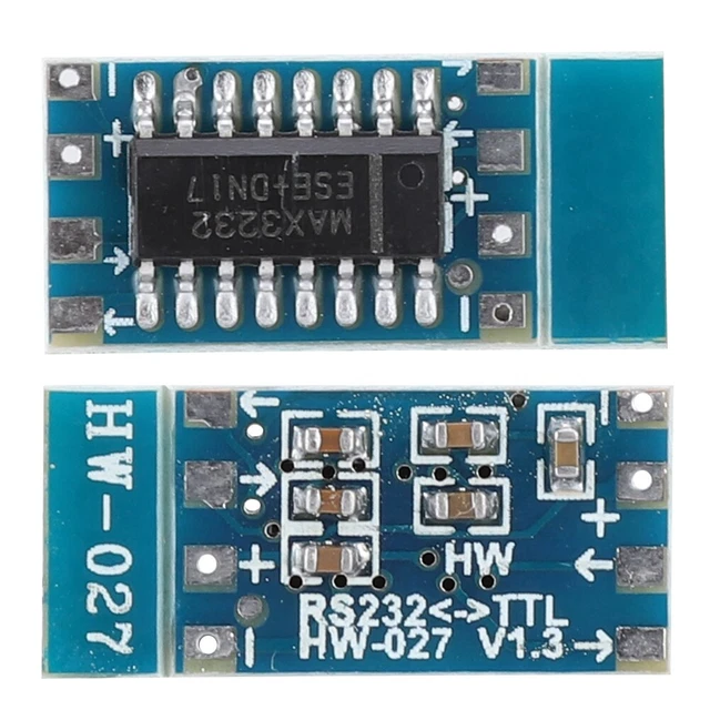 10PCS MCU MINI RS232 to TTL Converter for Arduino MAX3232 Adapter ...