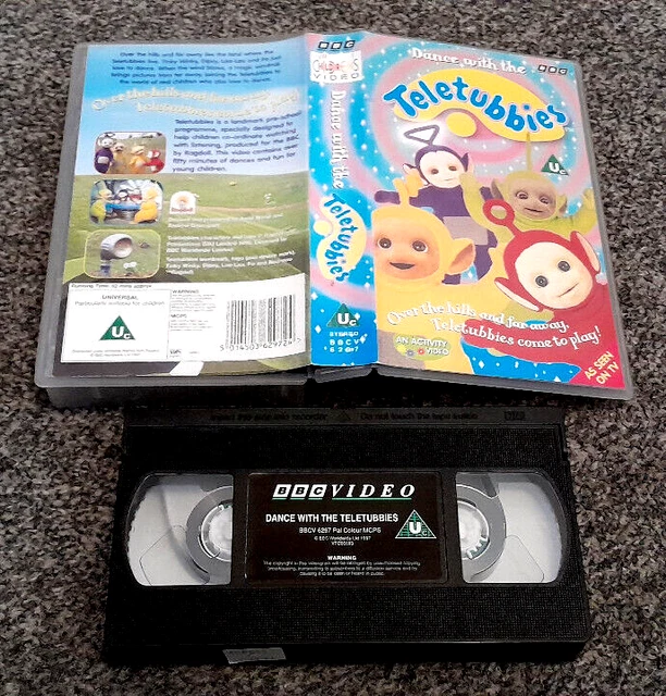 TELETUBBIES DANCE WITH The Teletubbies Bbc Video Pal Vhs Video Kids ...