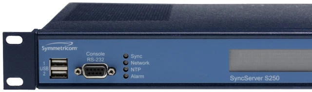 SYMMETRICOM SYNCSERVER 1520R-S250 UPGRADED Furuno GPS NTP Network Time ...