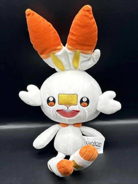 POKÉMON SCORBUNNY PLUSHIE Toy Jazwares Plush 14'' Pokemon Plush 2022 £4 ...