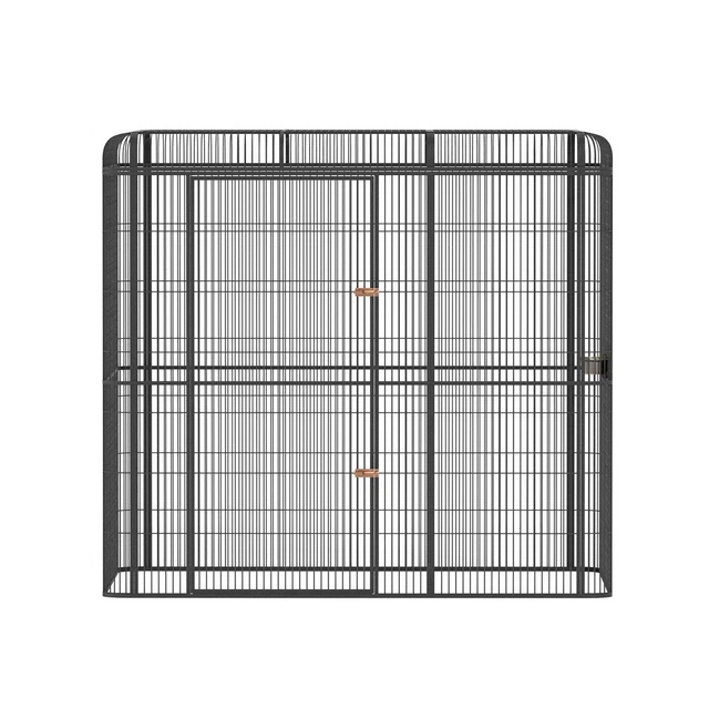 I.PET BIRD CAGE Large Walk-in Aviary Budgie Perch Cage Parrot Pet Huge ...