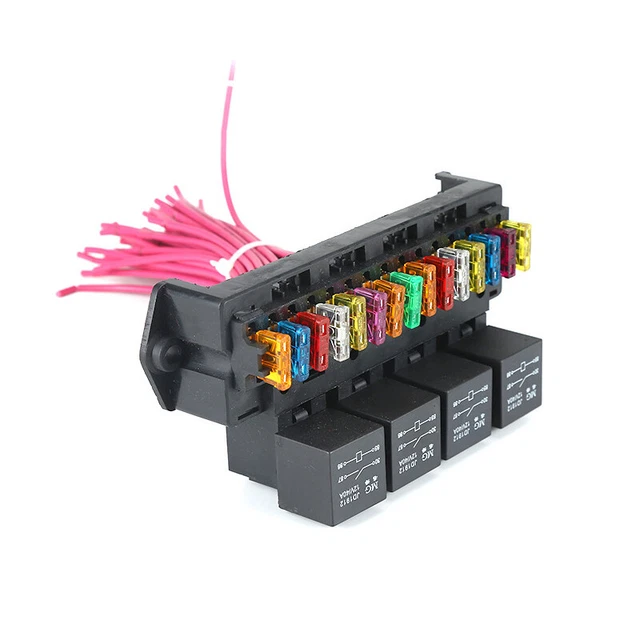 AUTOMOTIVE 15-LOOP FUSE Box Multi-loop Master Control Box Thick Copper ...