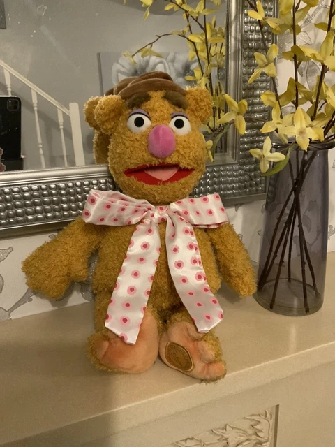 FOZZIE BEAR TOY Disney Store Plush Stuffed Doll Muppet Show 17” £27.50 ...