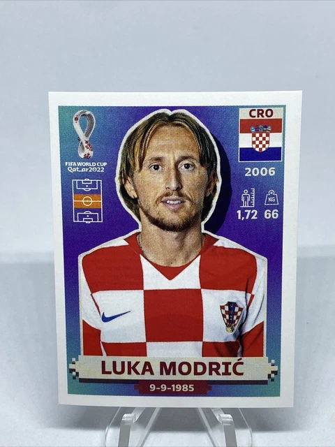 FIFA WORLD CUP Qatar 2022 Panini Sticker Luka Modric CRO 13 Croatia 🇭🇷 ...