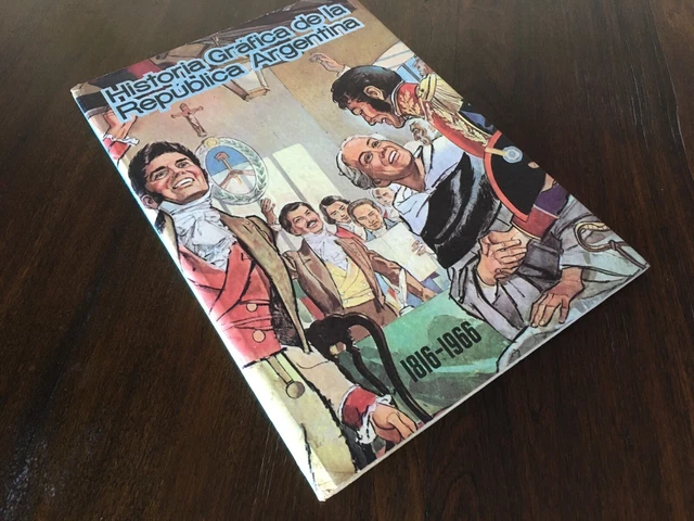 1966 ALBERTO BRECCIA Historia Grafica de la Republica Argentina ...